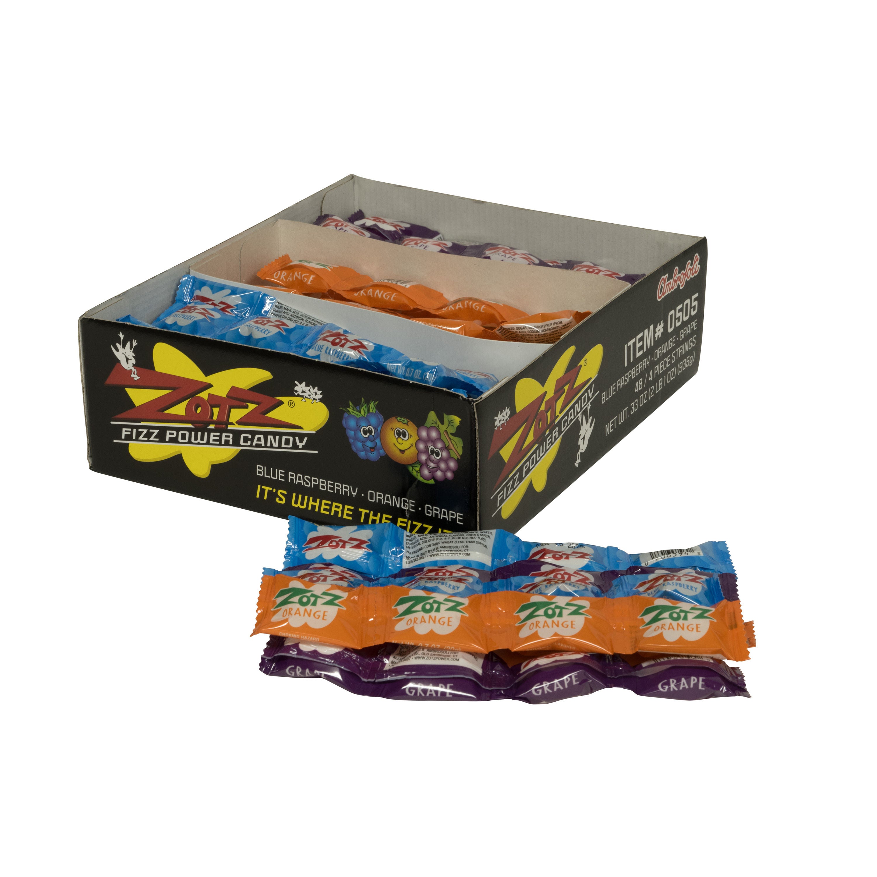 06594- Zotz BOG Candy 4pk 48ct – Reece Distributing Inc