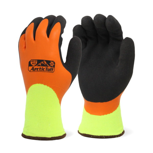 507- Lined Artic Tuff Full Dip Latex Palm Glove – Reece Distributing Inc